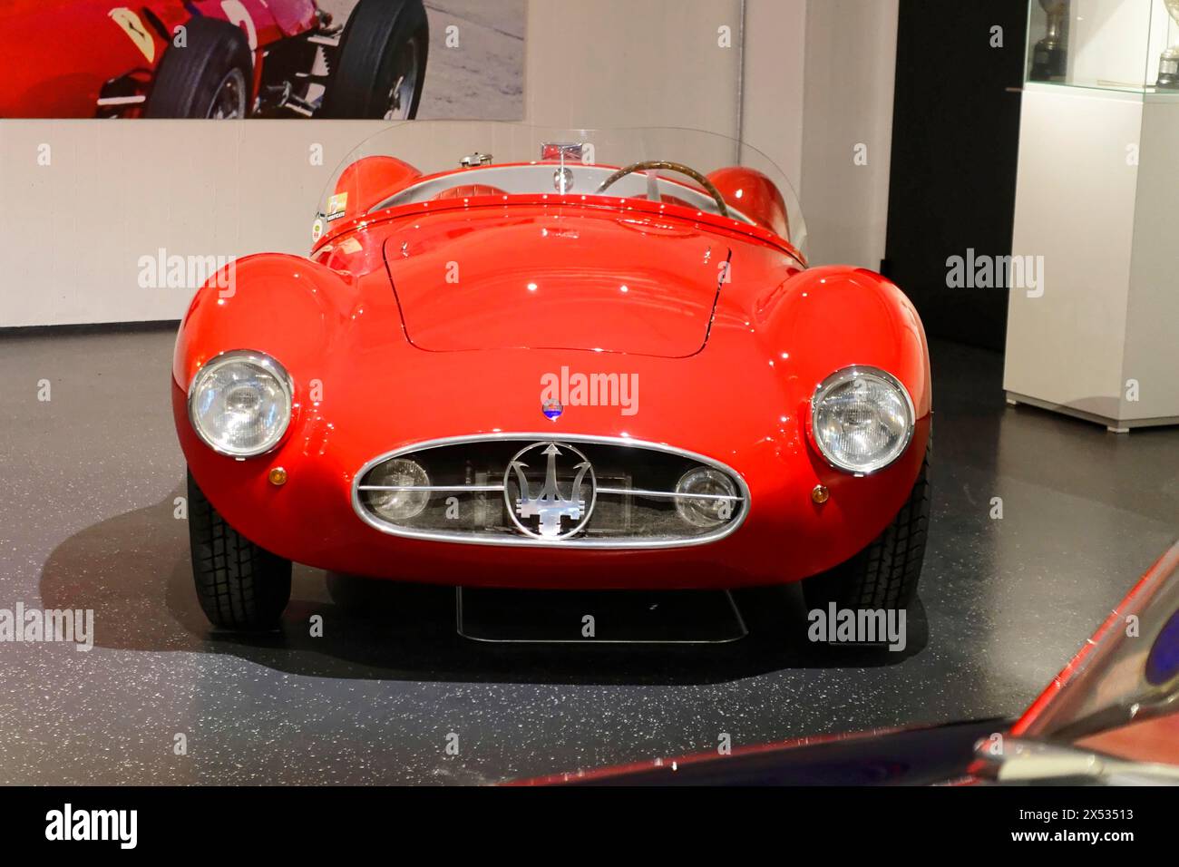 MASERATI A6GCS 53, A red Maserati racing car with a sporty design ...