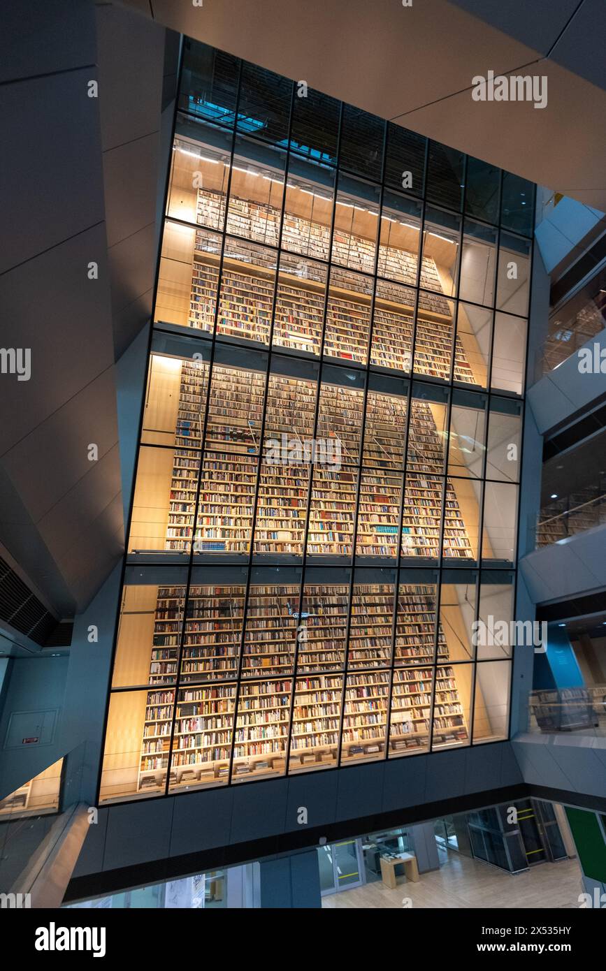 Latvian National Library, Bookshelf of the People, building designed by ...