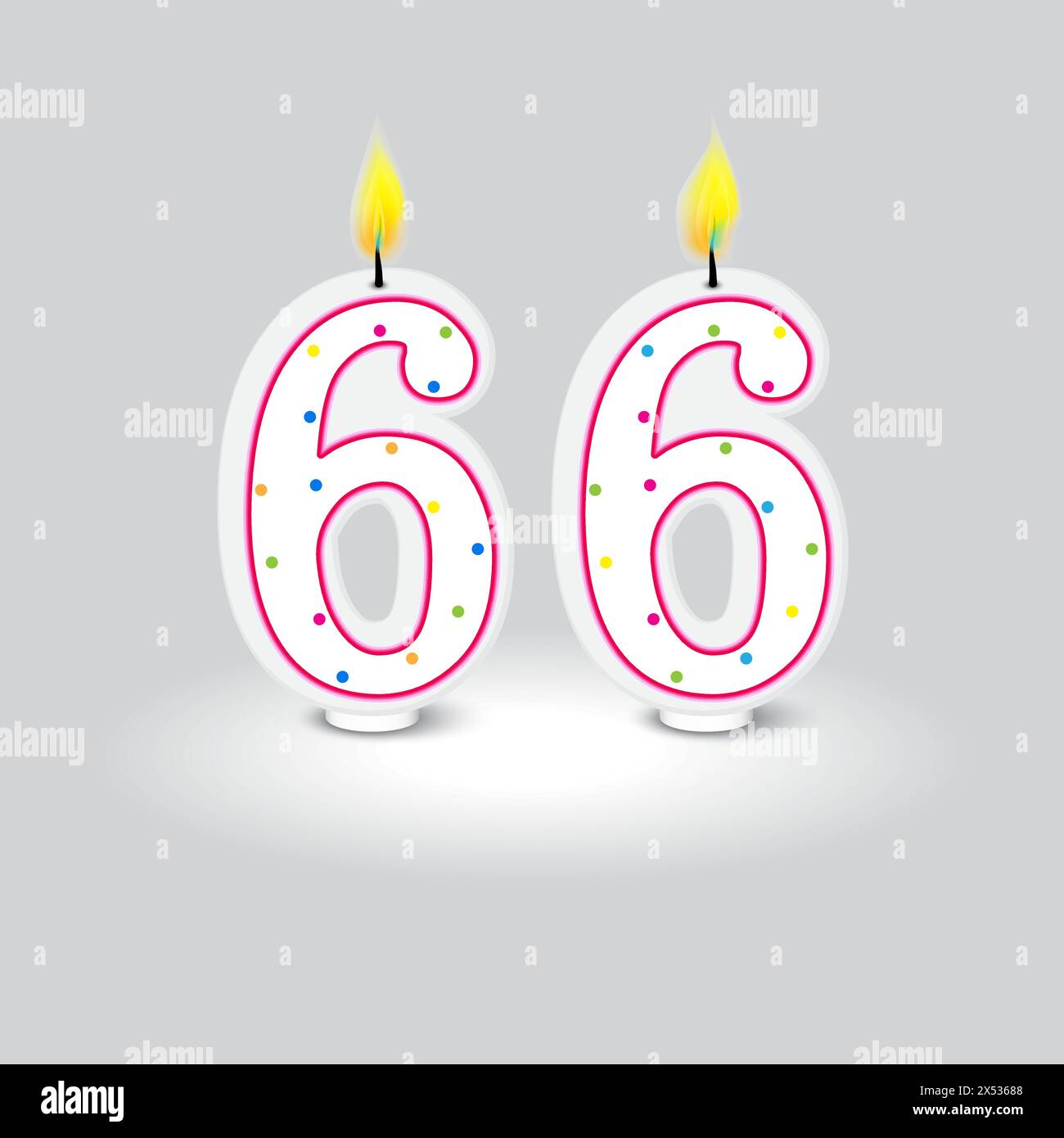 66 birthday cake hi-res stock photography and images - Alamy