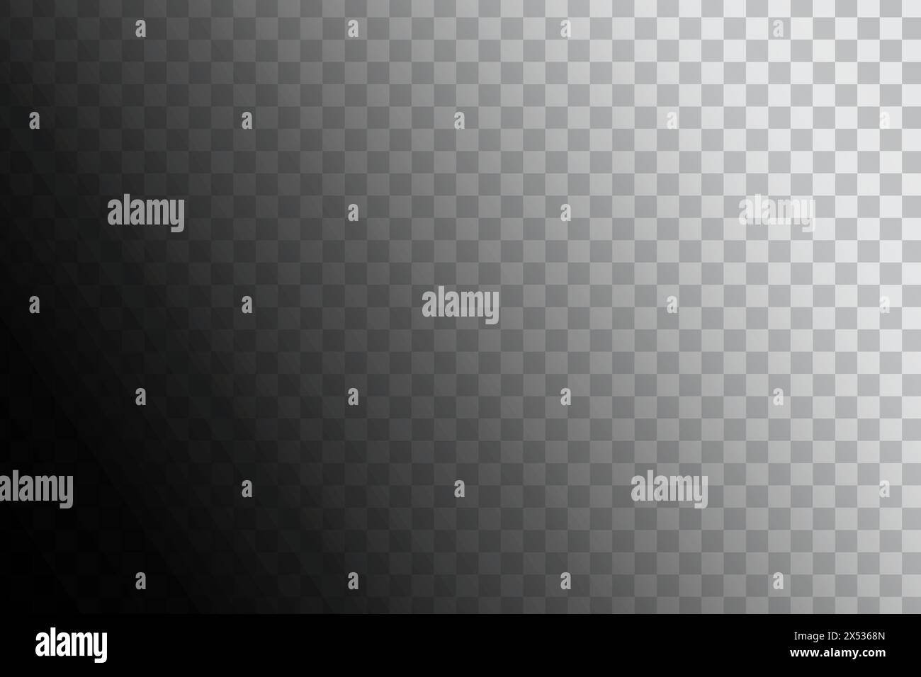 Black to transparent gradient background. Diagonal light direction ...