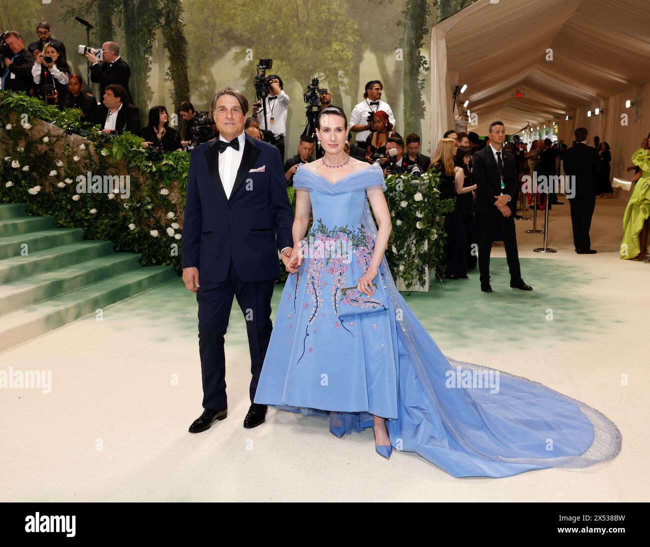 New York, United States. 06th May, 2024. Jamie Singer Soros and Robert ...