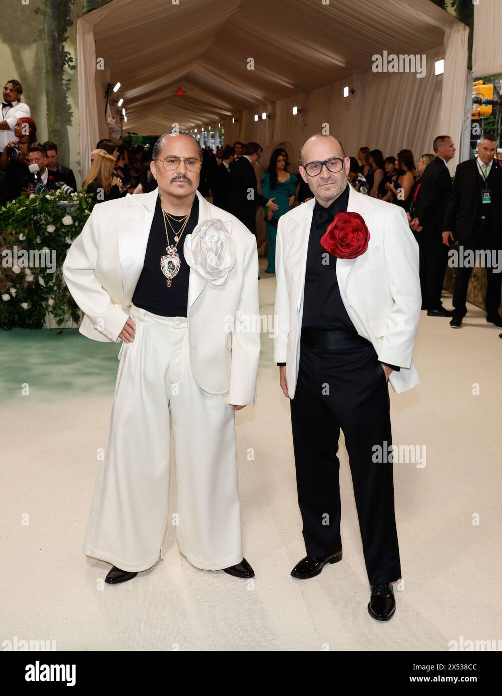 New York, United States. 06th May, 2024. Willy Chavarria and Marc ...