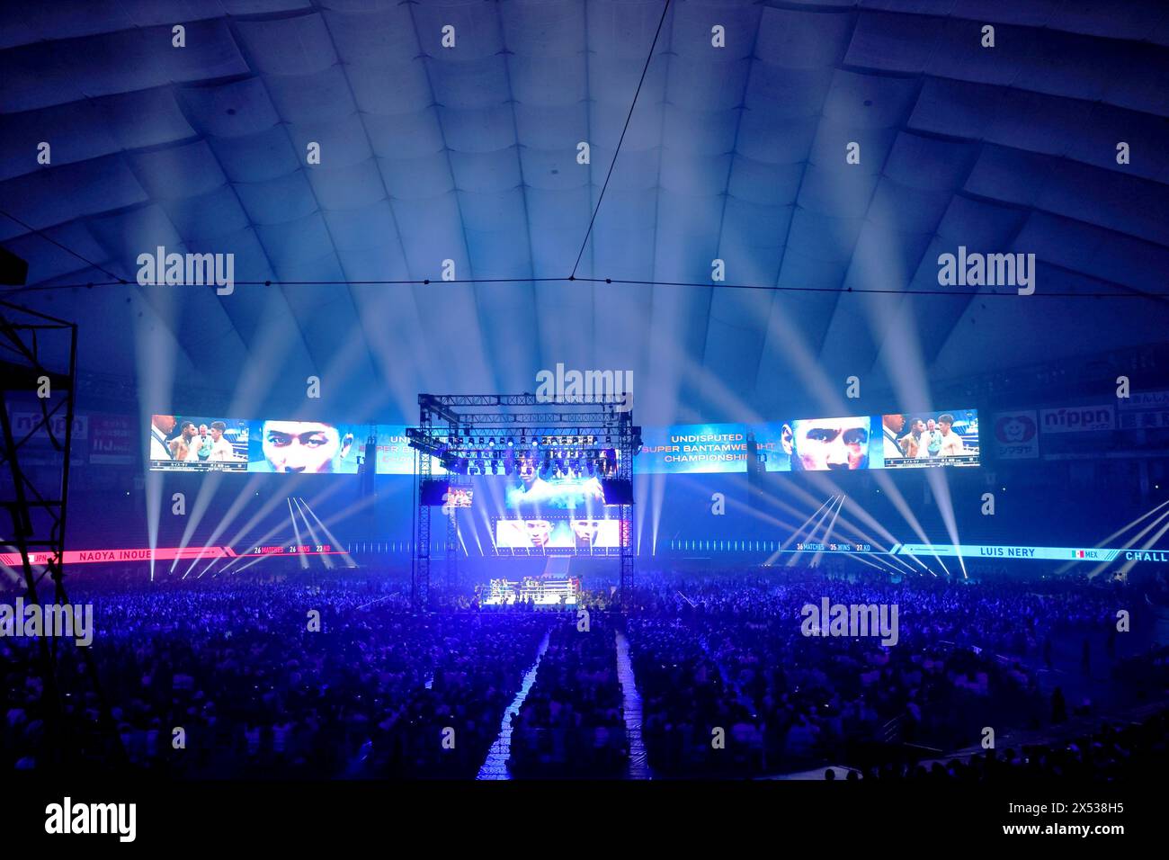 Tokyo, Japan. 6th May, 2024. General view Boxing : IBF, WBA, WBC and ...