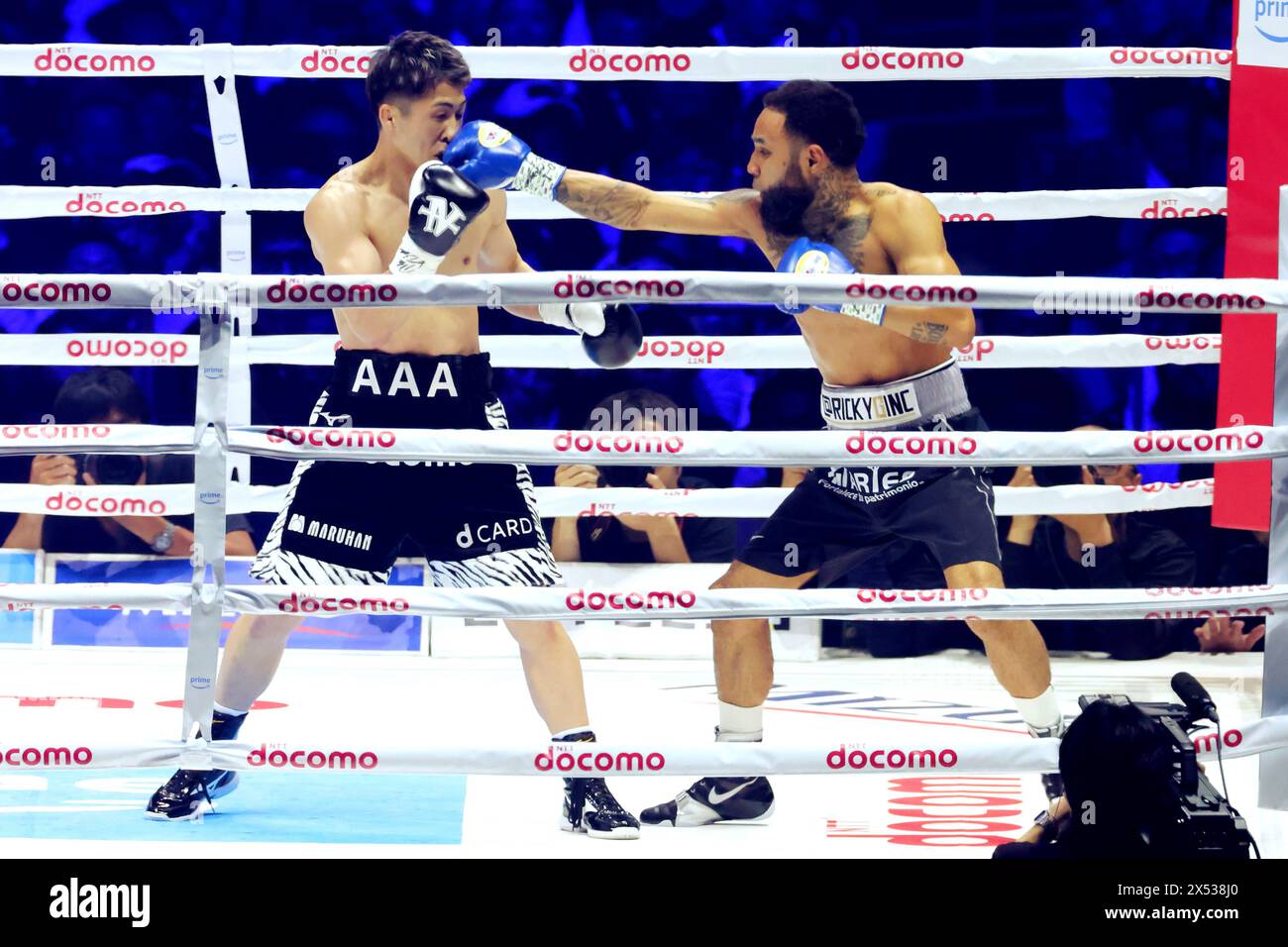 Tokyo, Japan. 6th May, 2024. (L-R) Naoya Inoue (JPN), Luis Nery (MEX ...
