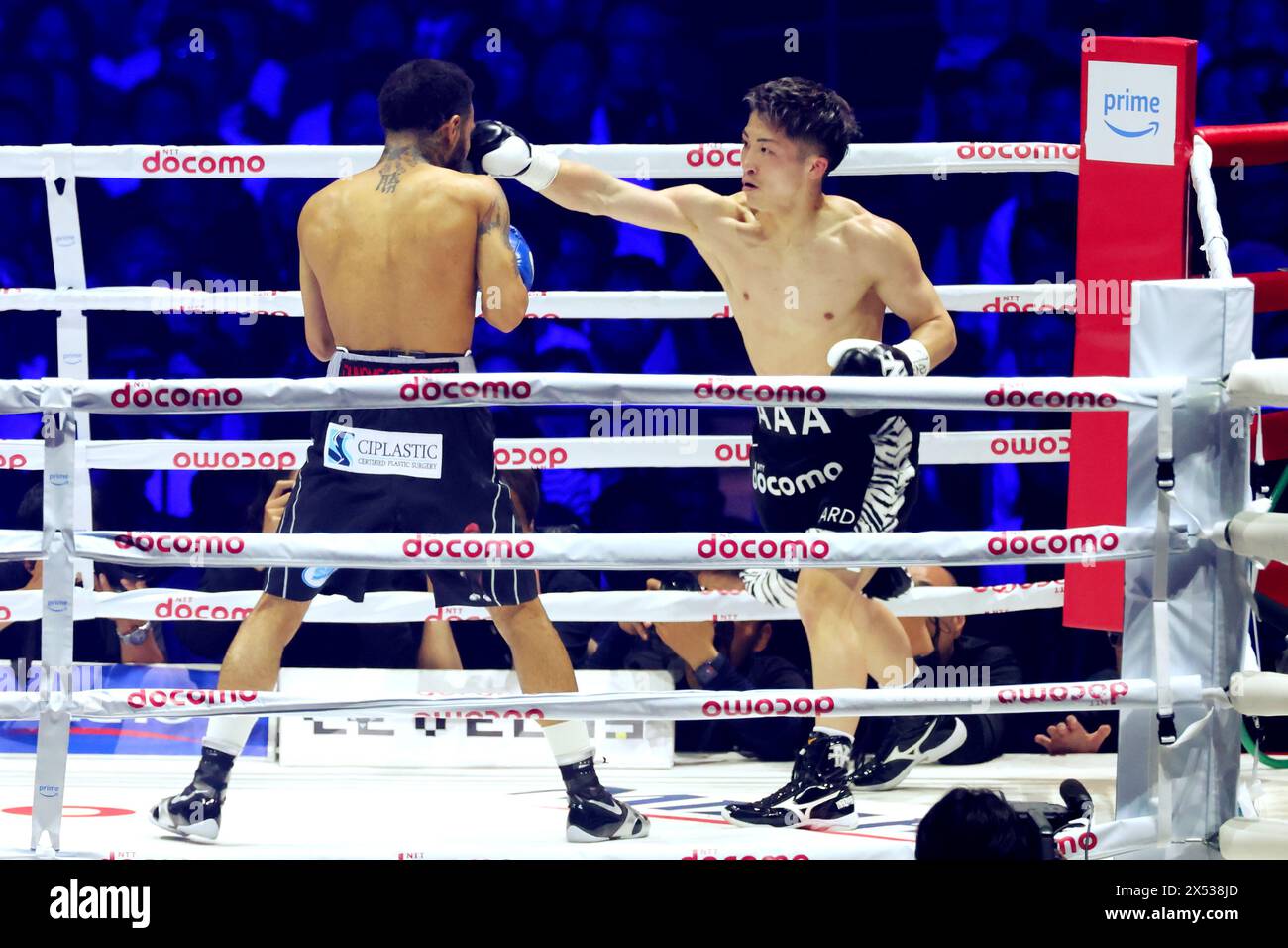 (L-R) Luis Nery (MEX), Naoya Inoue (JPN), MAY 6, 2024 - Boxing : IBF, WBA, WBC and WBO world ...