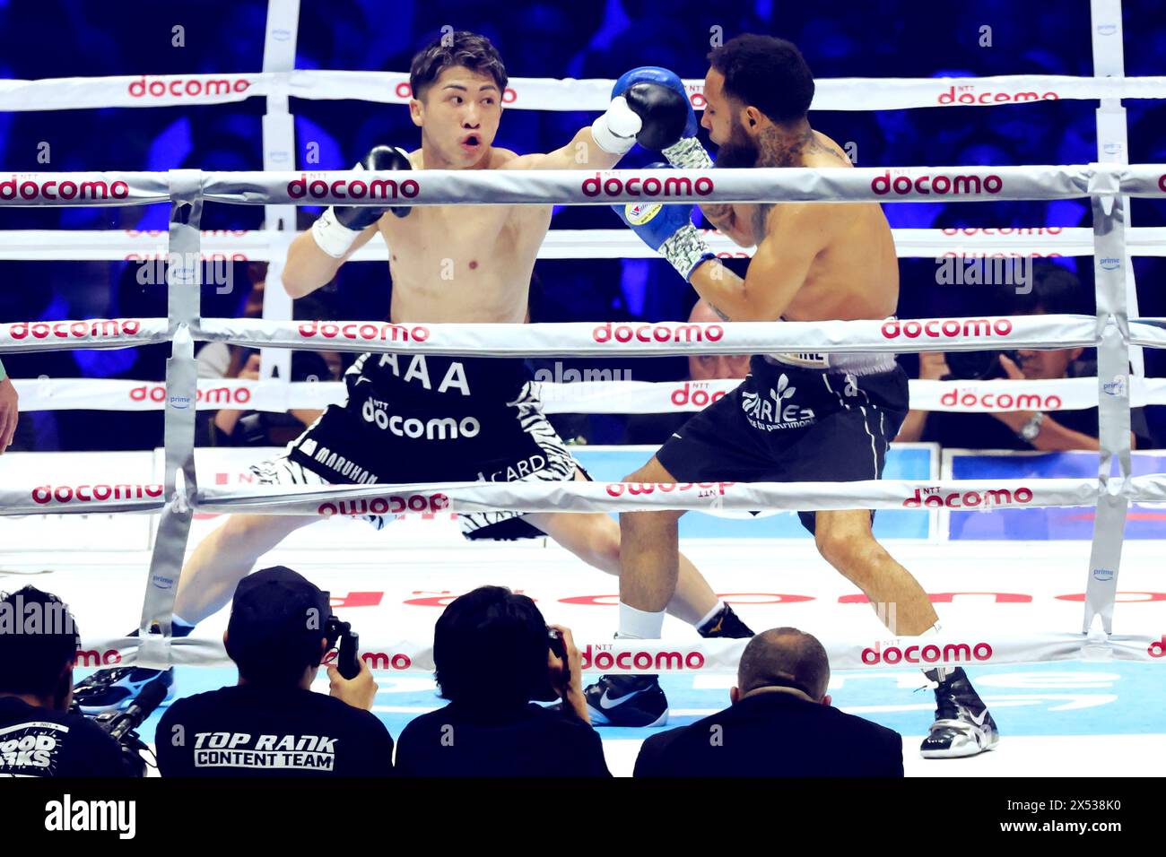 Tokyo, Japan. 6th May, 2024. (L-R) Naoya Inoue (JPN), Luis Nery (MEX ...
