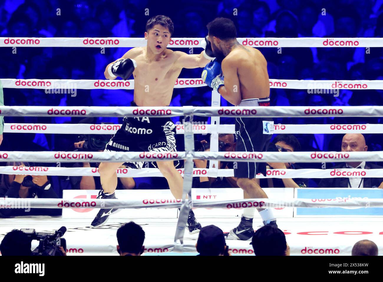 Tokyo, Japan. 6th May, 2024. (L-R) Naoya Inoue (JPN), Luis Nery (MEX ...