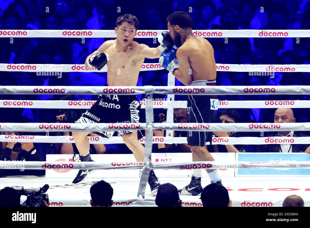 Tokyo, Japan. 6th May, 2024. (L-R) Naoya Inoue (JPN), Luis Nery (MEX ...