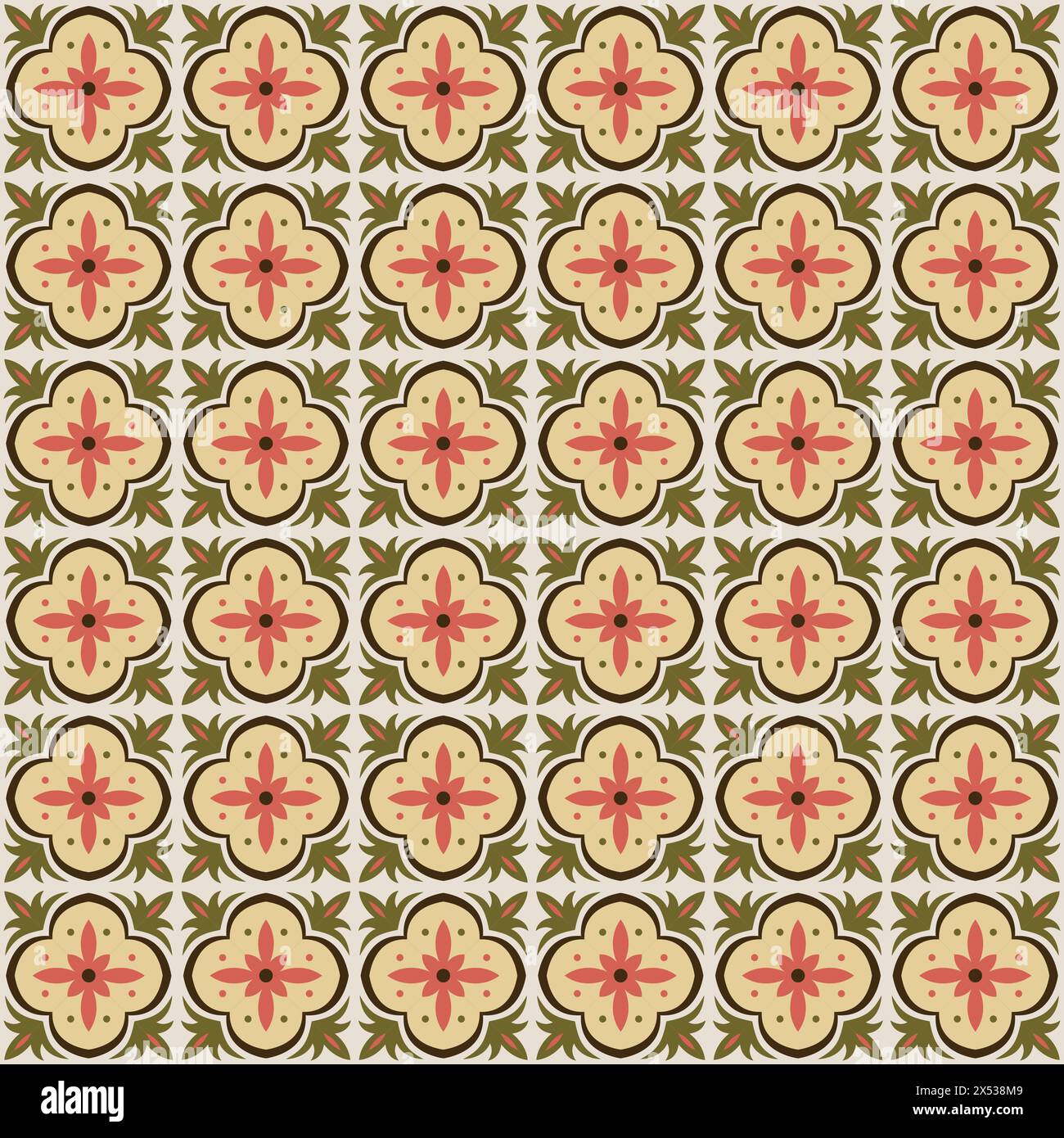 vintage tiles patterns antique seamless design, mosaic motif background ...