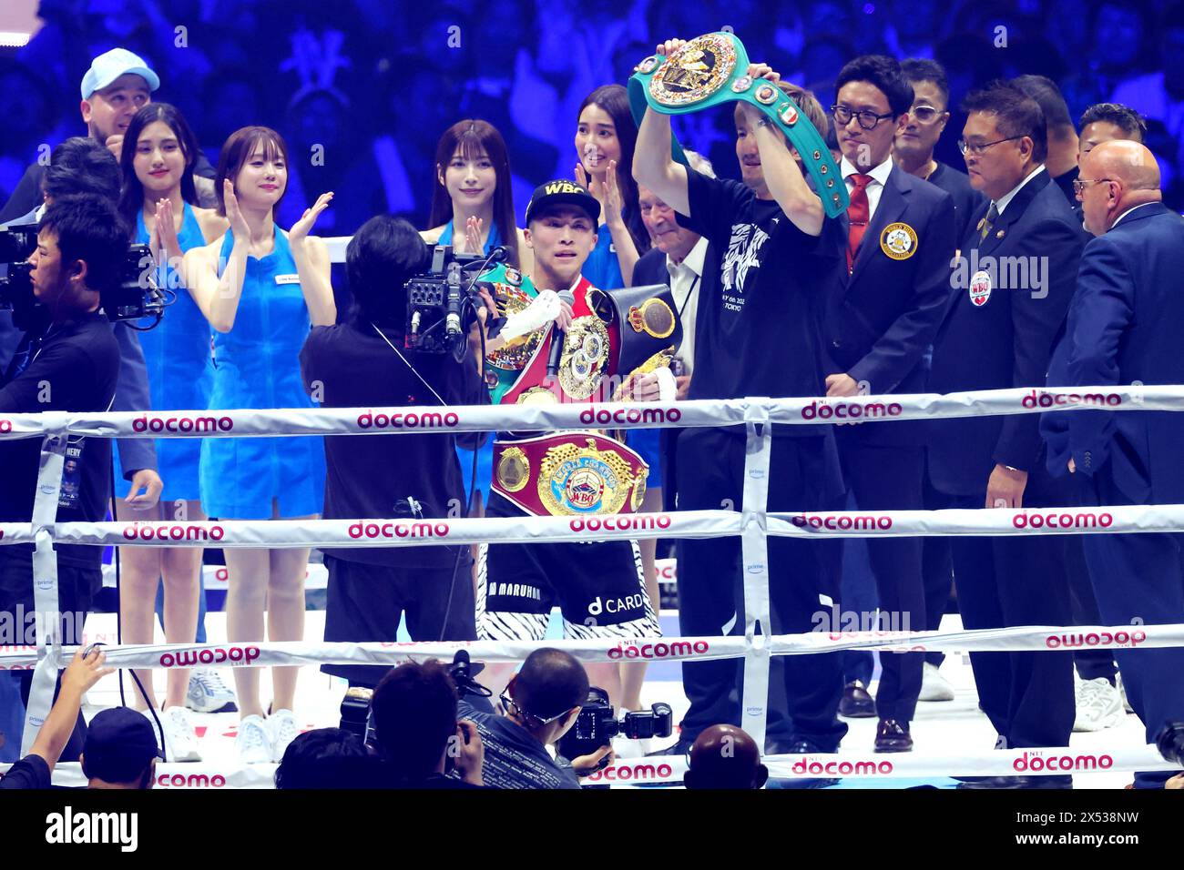 Tokyo, Japan. 6th May, 2024. Naoya Inoue (JPN) Boxing : IBF, WBA, WBC and WBO world super ...
