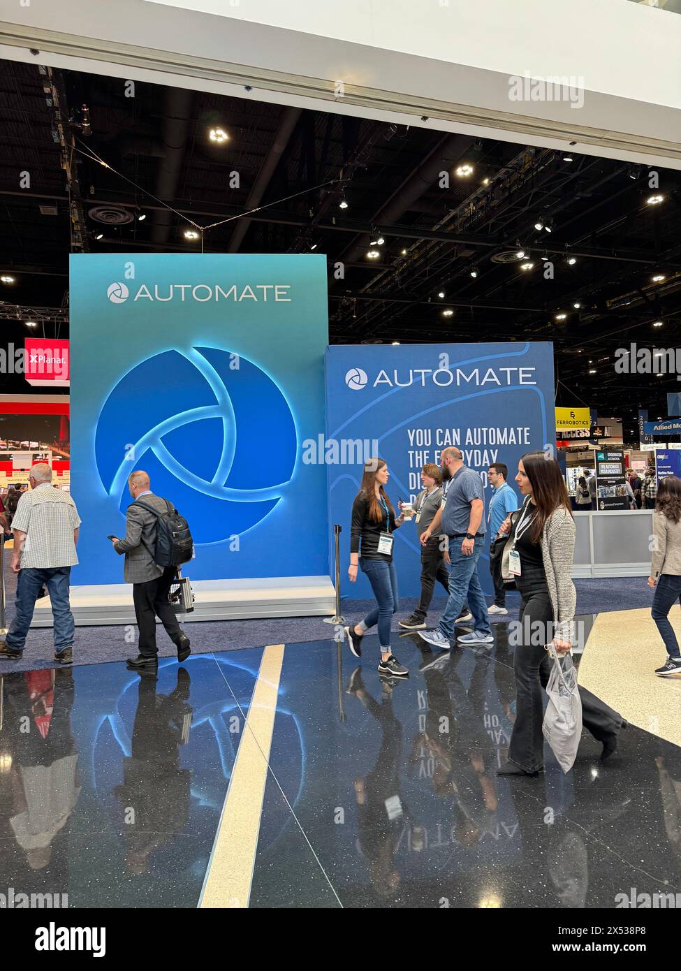 Chicago Usa 06 May 2024 Automate The Largest Solutions Based Showcase Of Automation Stock