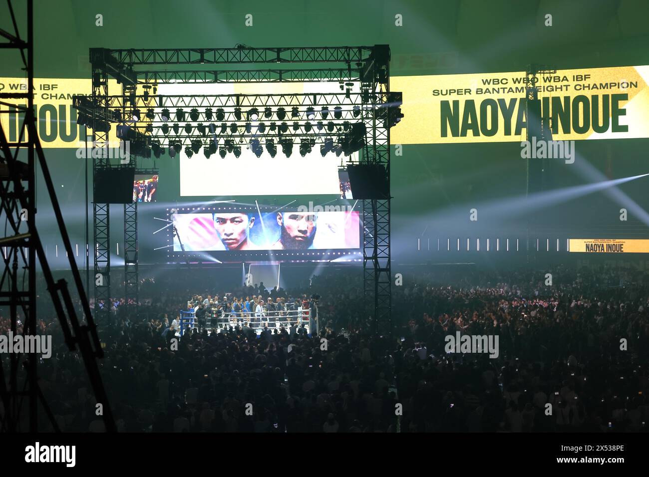 Tokyo, Japan. 6th May, 2024. General view Boxing : IBF, WBA, WBC and ...