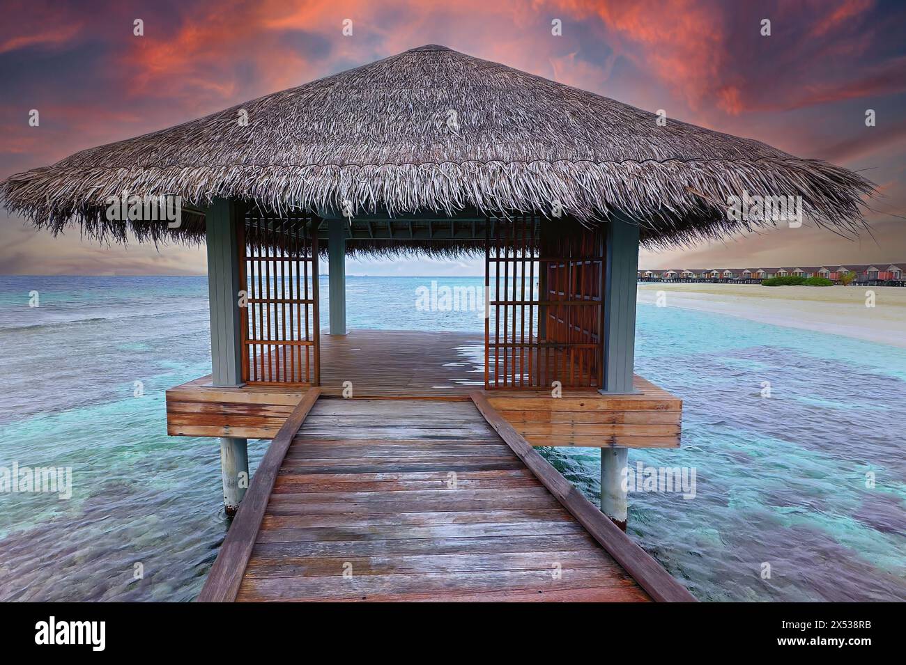 The hoilday feeling of the magnificent Maldives islands Stock Photo - Alamy