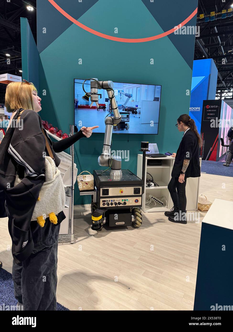 Chicago Usa 06 May 2024 Automate The Largest Solutions Based Showcase Of Automation Stock