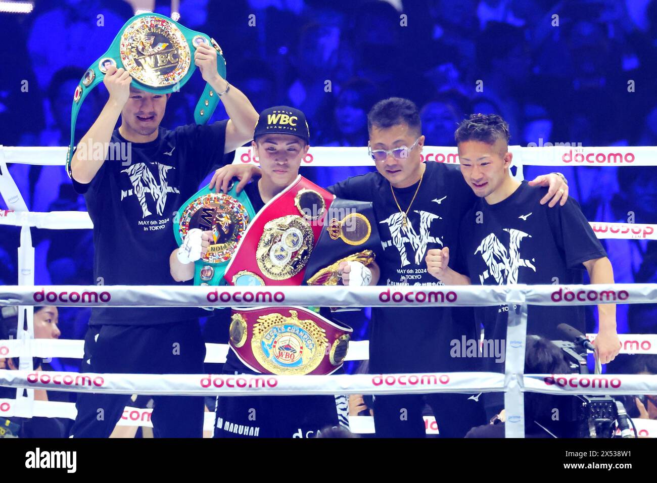 Tokyo, Japan. 6th May, 2024. (L-R) Koki Inoue, Naoya Inoue, Shingo Inoue, Takuma Inoue (JPN ...