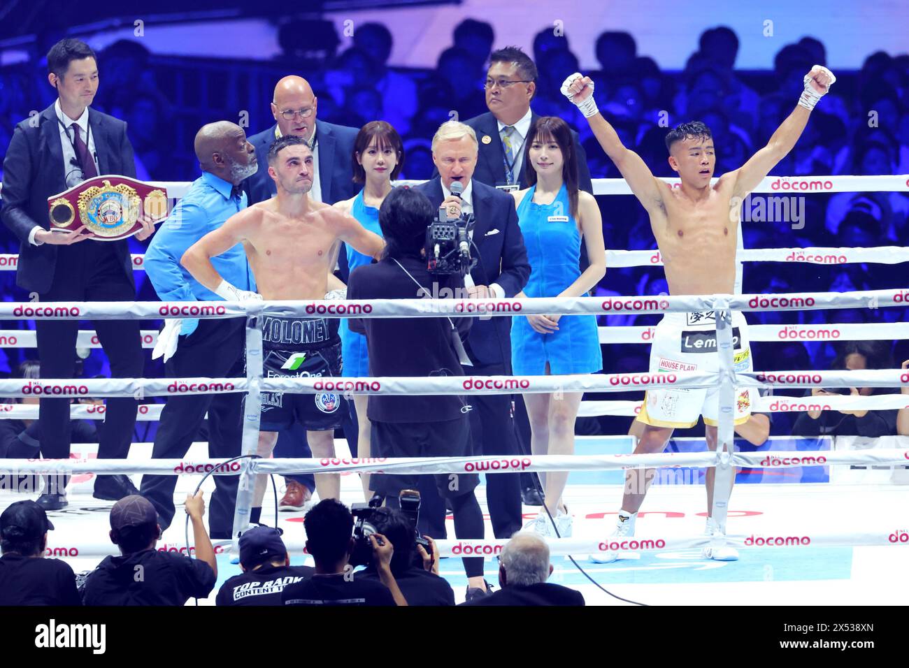 Tokyo, Japan. 6th May, 2024. (L-R) Jason Moloney (AUS), Yoshiki Takei ...