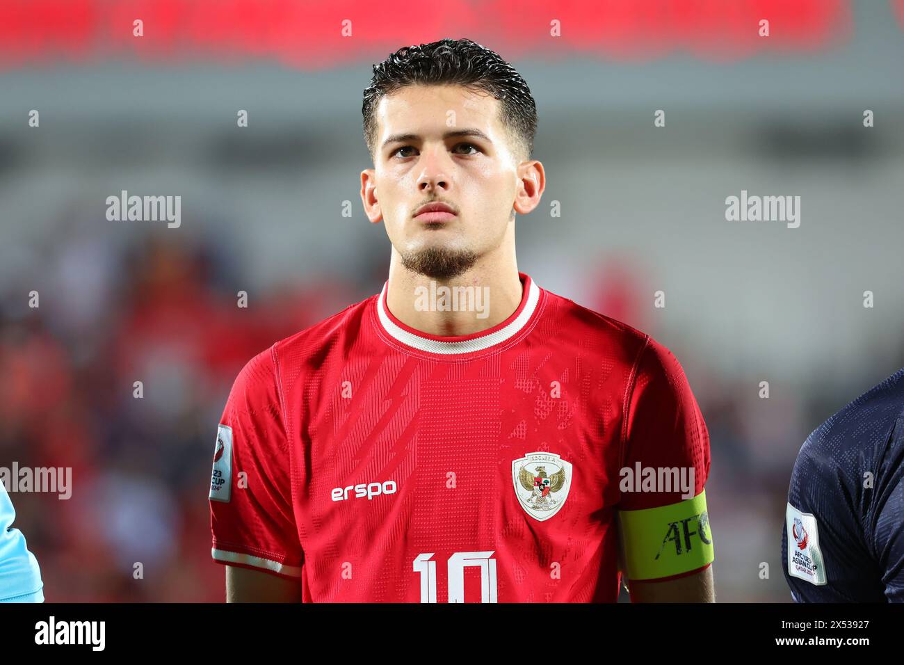 Doha, Qatar. 2nd May, 2024. Justin Hubner (INA) Football/Soccer : AFC ...