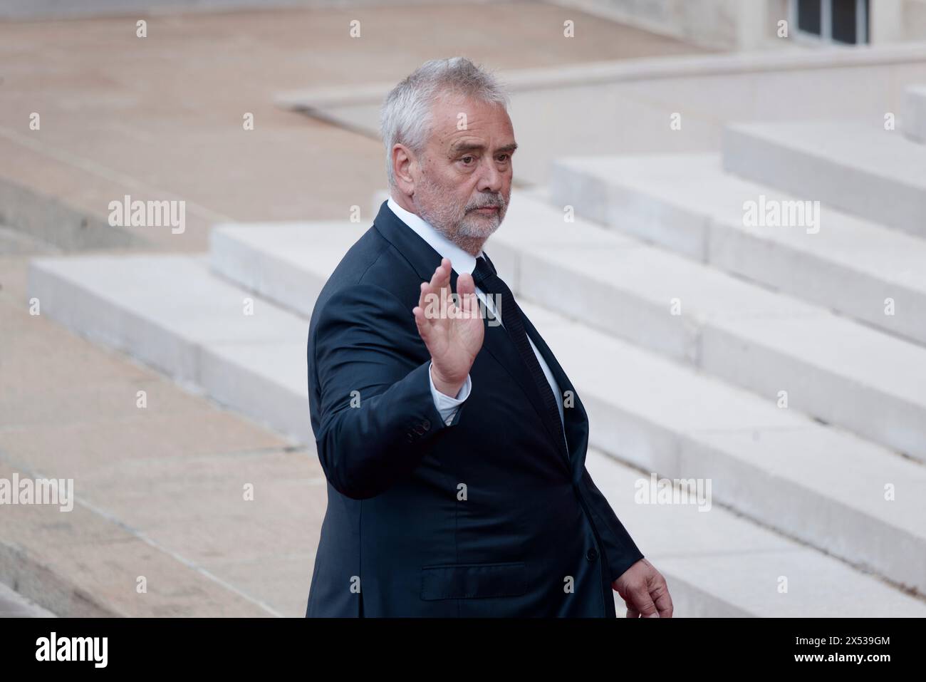 Paris, France. 6th May, 2024. Luc Besson attends the State dinner in ...