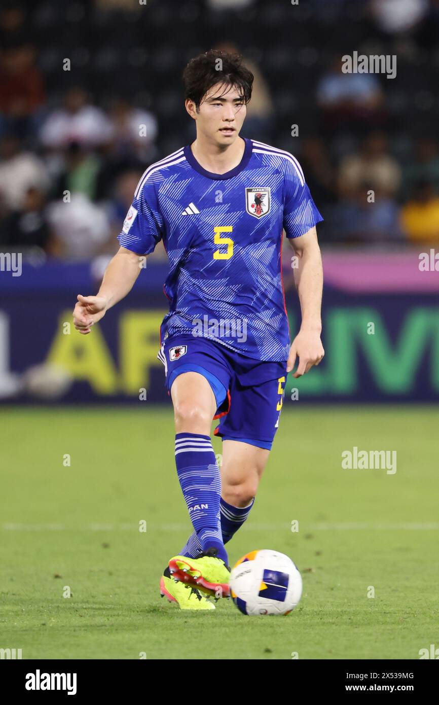 Doha, Qatar. 3rd May, 2024. Seiji Kimura (JPN) Football/Soccer : AFC U23 Asian Cup Qatar 2024 ...