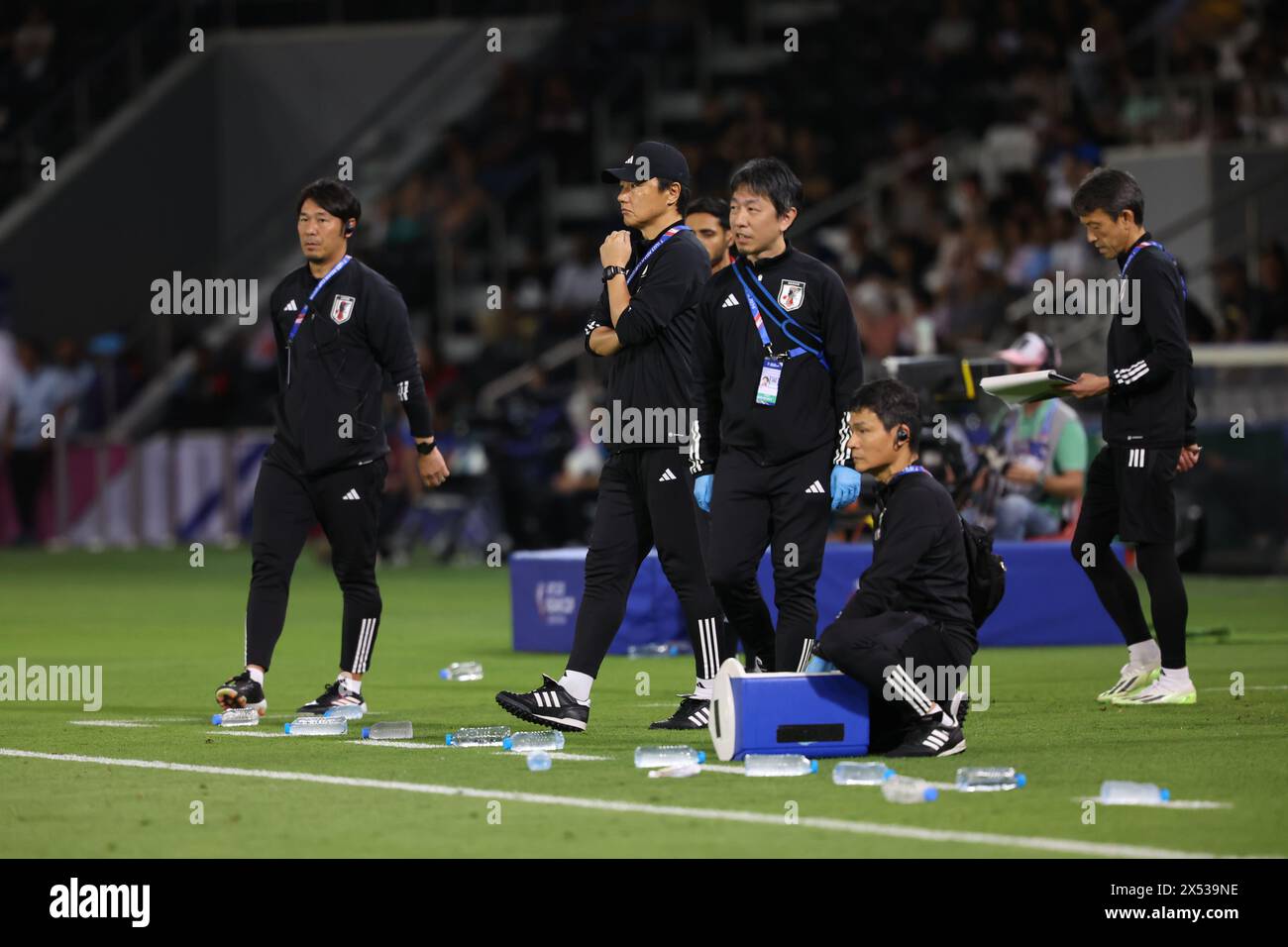 Doha, Qatar. 3rd May, 2024. Go Oiwa head coach, U-23U-23 Japan team ...