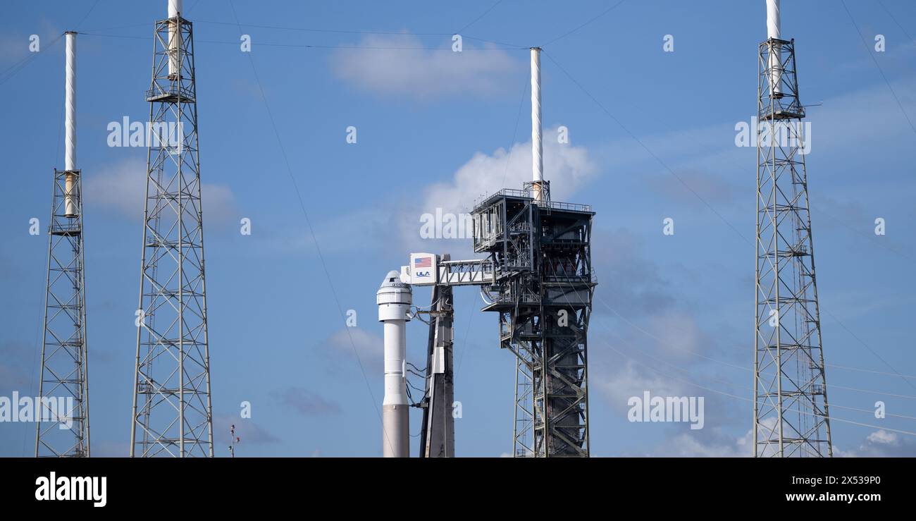 Cape Canaveral, United States of America. 06 May, 2024. The Boeing CST ...