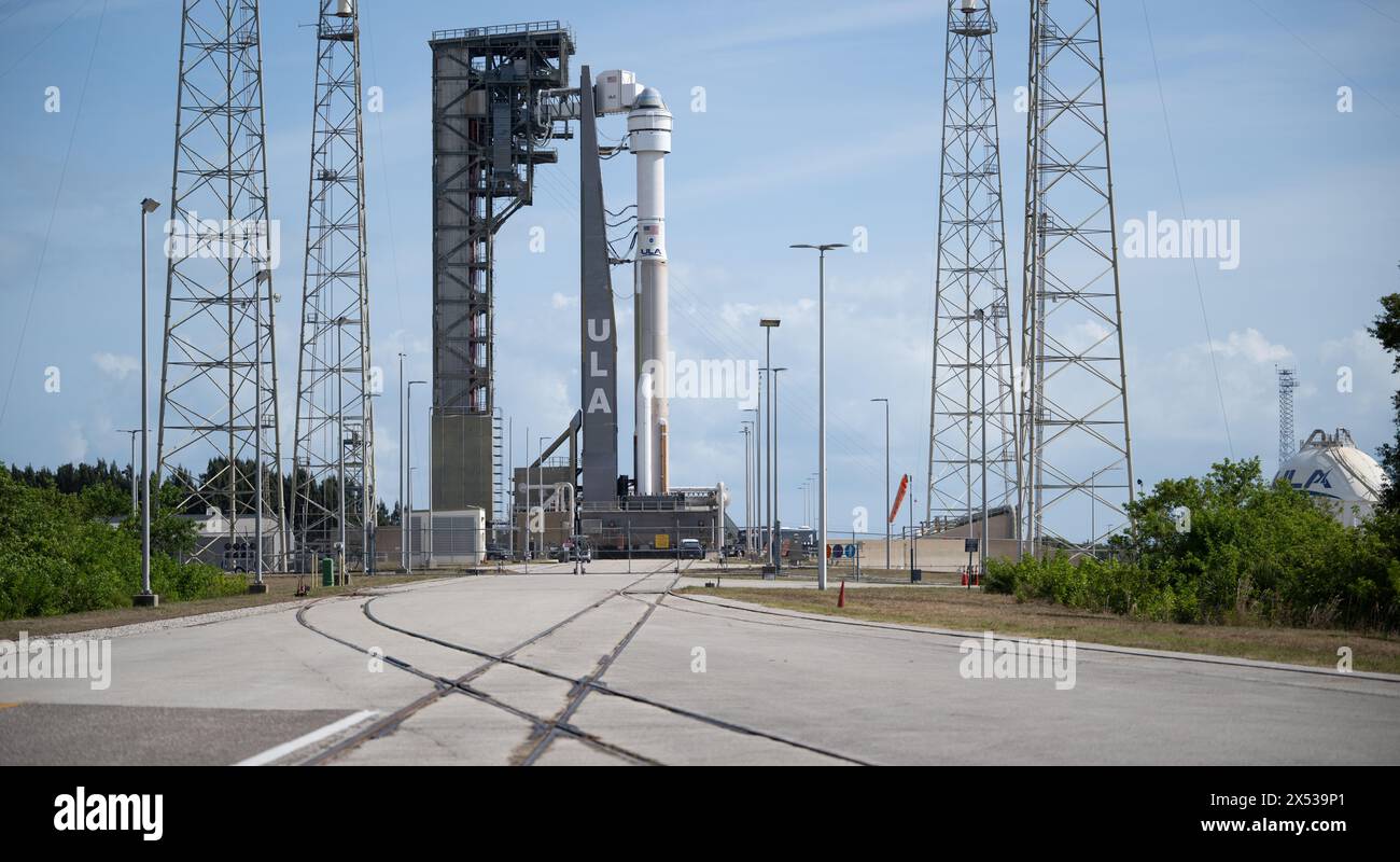 Cape Canaveral, United States of America. 06 May, 2024. The Boeing CST ...