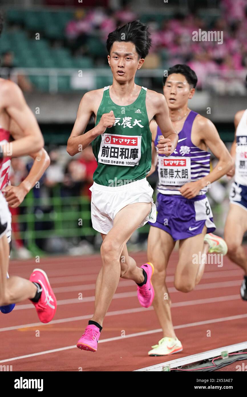 Ecopa Stadium, Shizuoka, Japan. 3rd May, 2024. Kazuma Maeda, MAY 3, 2024 - Athletics : The 108th ...