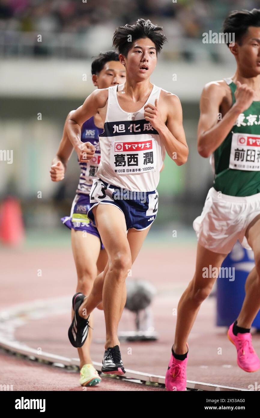 Ecopa Stadium, Shizuoka, Japan. 3rd May, 2024. Jun Kasai, MAY 3, 2024 - Athletics : The 108th ...