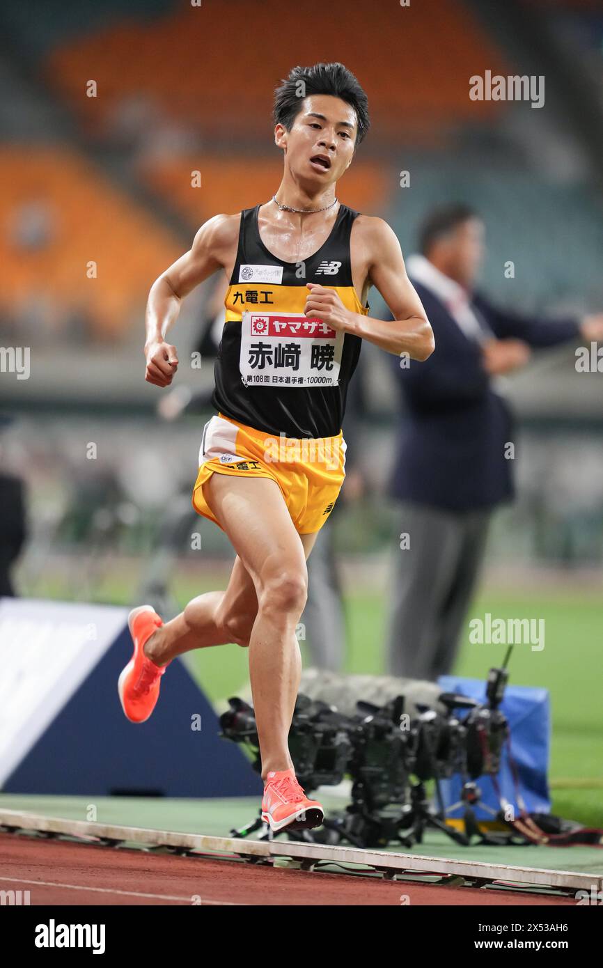 Ecopa Stadium, Shizuoka, Japan. 3rd May, 2024. Akira Akasaki, MAY 3, 2024 - Athletics : The ...