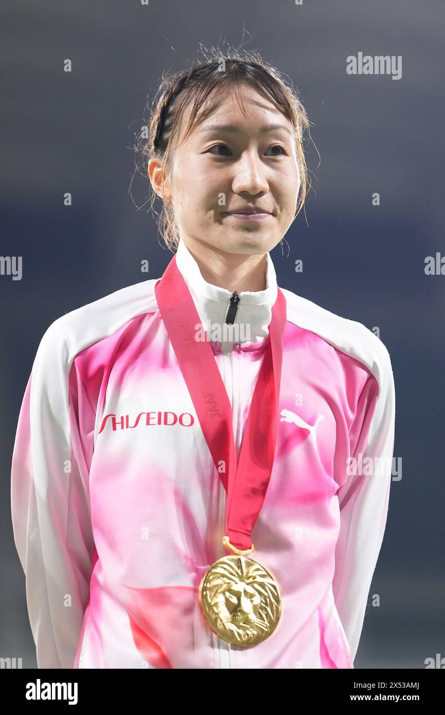 Ecopa Stadium, Shizuoka, Japan. 3rd May, 2024. Rino Goshima, MAY 3, 2024 - Athletics : The 108th ...