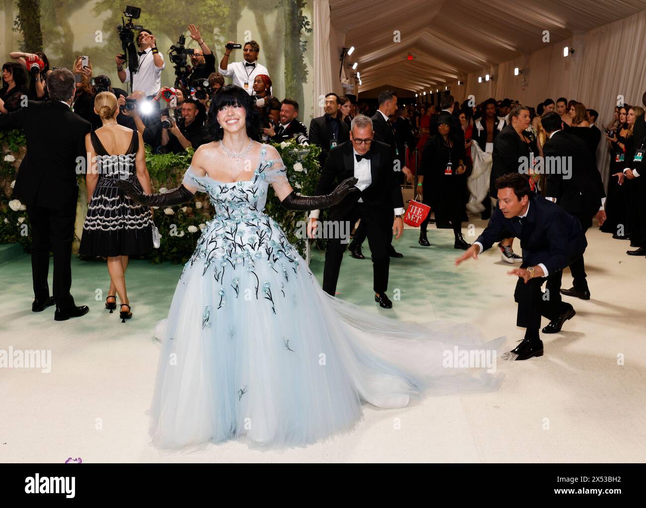 New York, United States. 06th May, 2024. Jimmy Fallon and Sydney ...