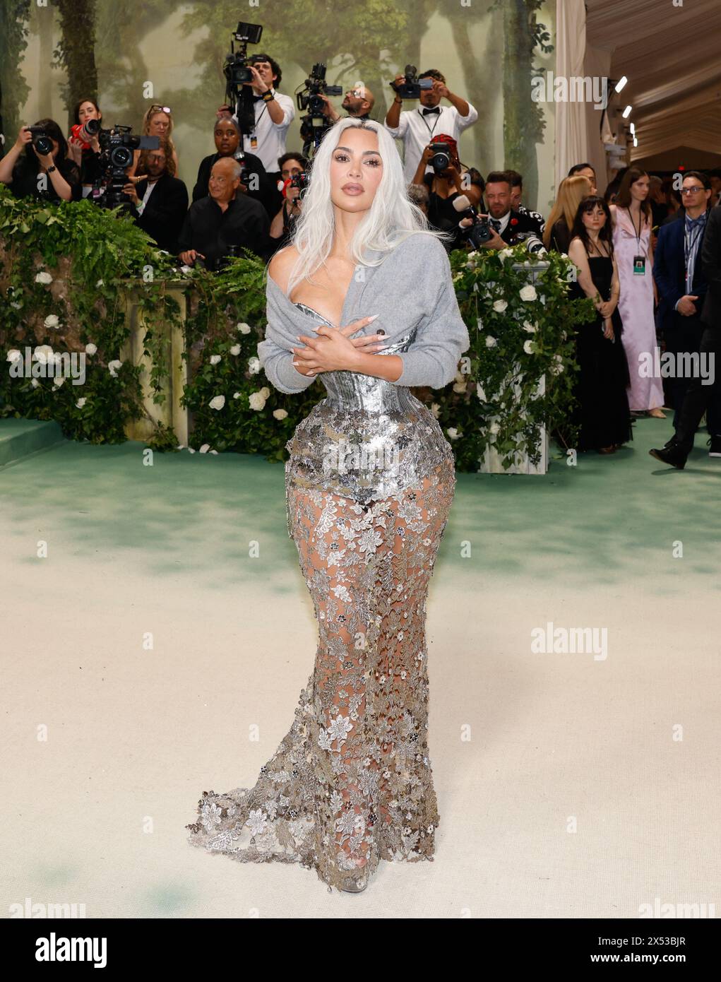 Kim Kardashian Dresses Red Carpet 2024