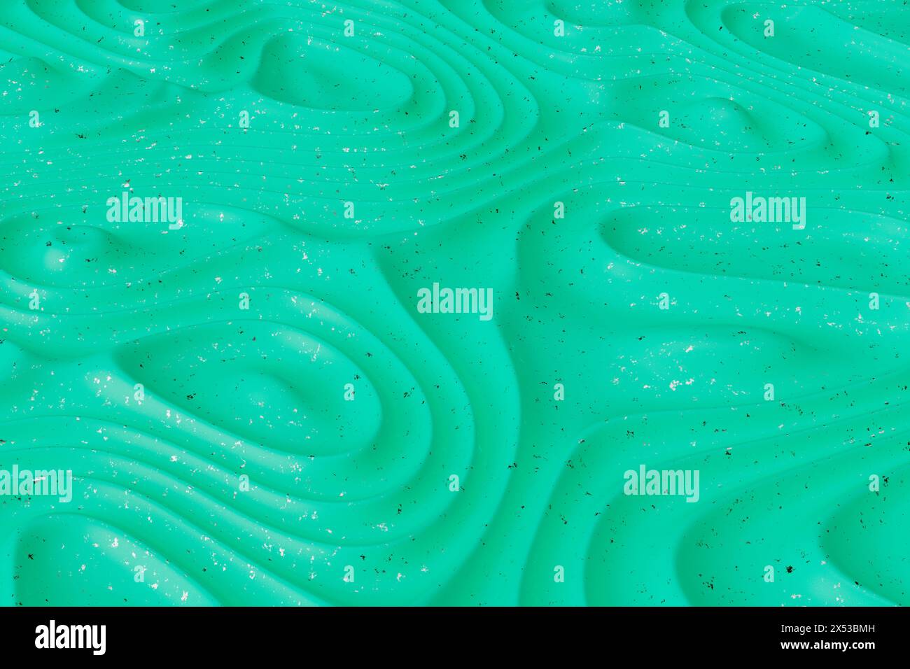 Green wavy abstract background with inclusions Stock Photo - Alamy