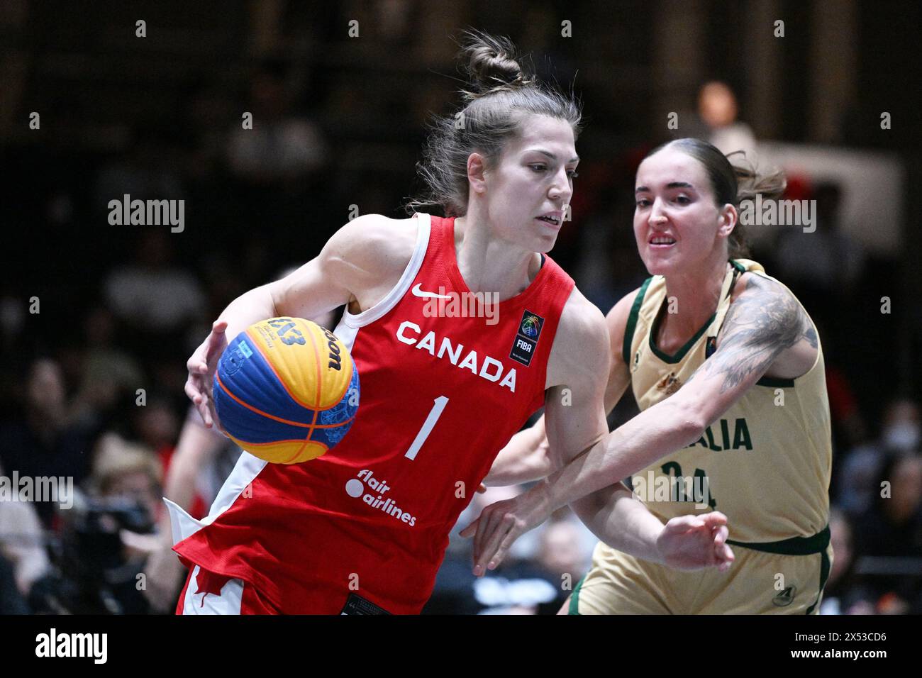 Tochigi, Japan. Credit: MATSUO. 4th May, 2024. (L-R) Michelle Plouffe ...