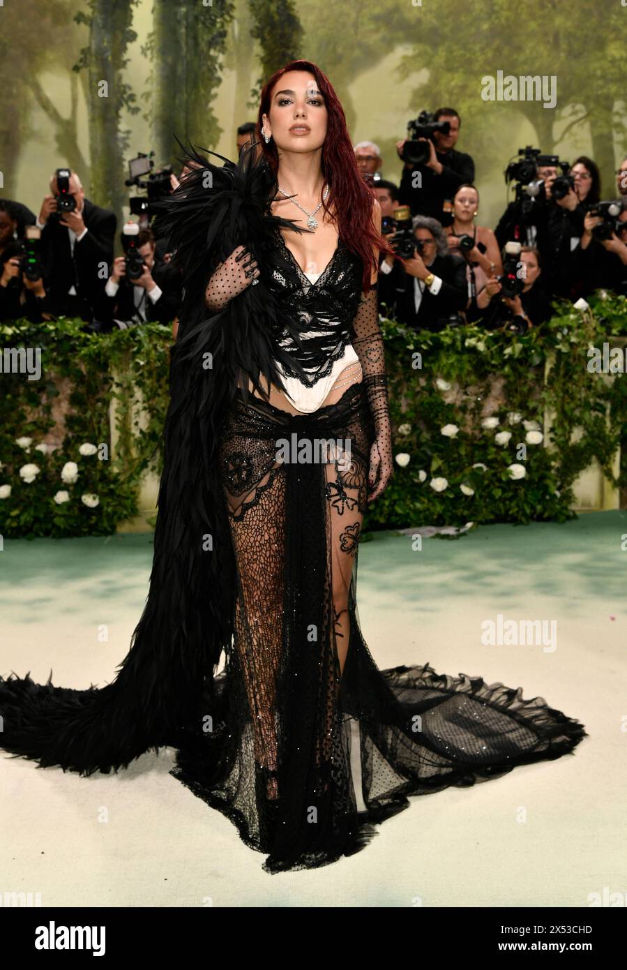 Dua Lipa attends The Metropolitan Museum of Art's Costume Institute ...