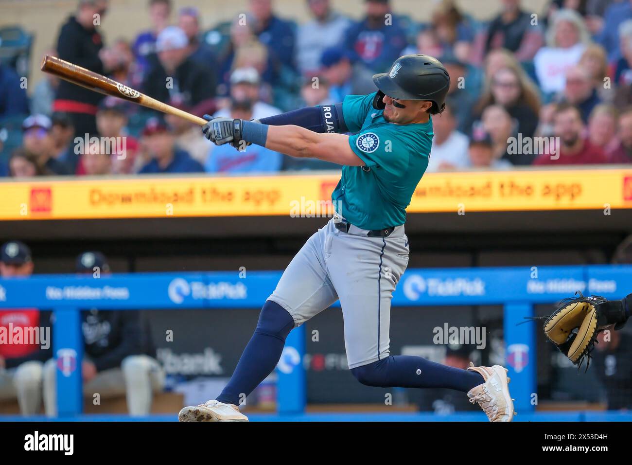 Minneapolis, Minnesota, USA. 6th May, 2024. Seattle Mariners third ...