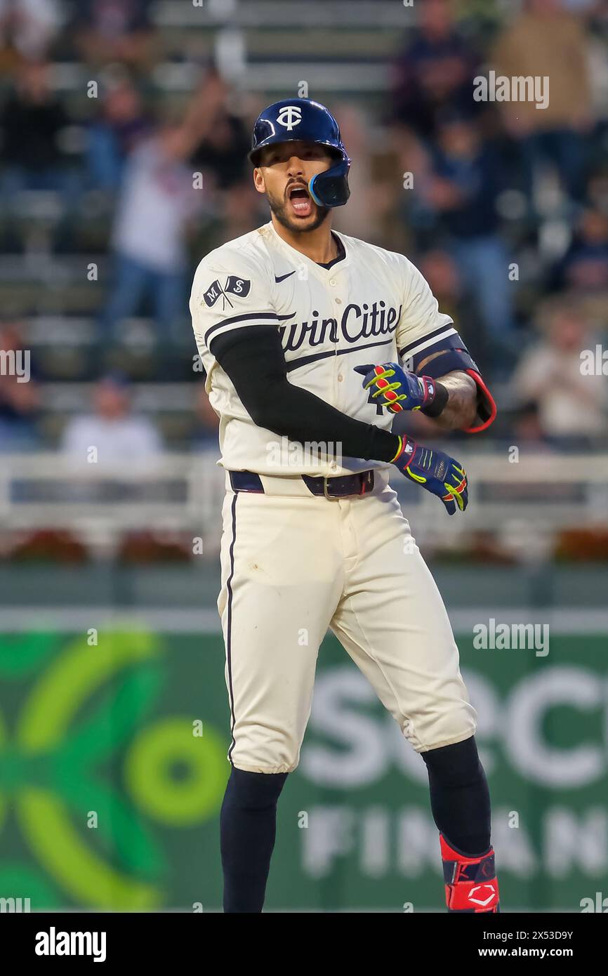 Minneapolis, Minnesota, USA. 6th May, 2024. Minnesota Twins shortstop ...