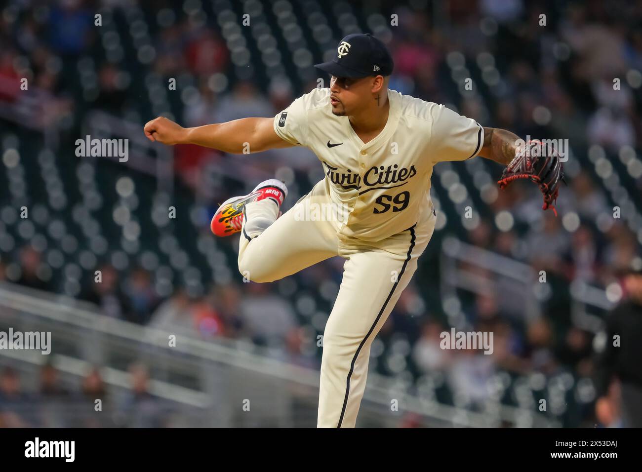 Minneapolis, Minnesota, USA. 6th May, 2024. Minnesota Twins pitcher ...