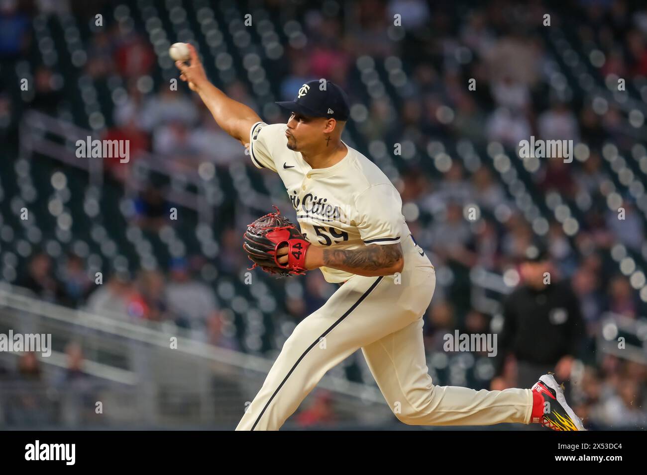 Minneapolis, Minnesota, USA. 6th May, 2024. Minnesota Twins pitcher ...