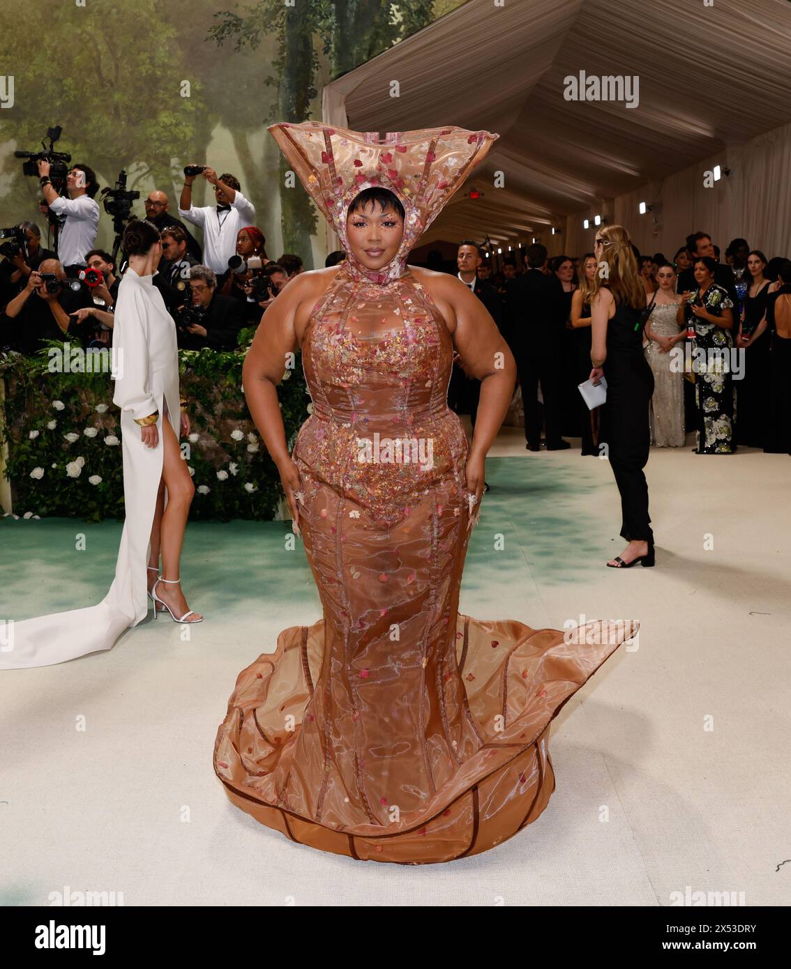 New York, United States. 06th May, 2024. Lizzo arrives on the red ...