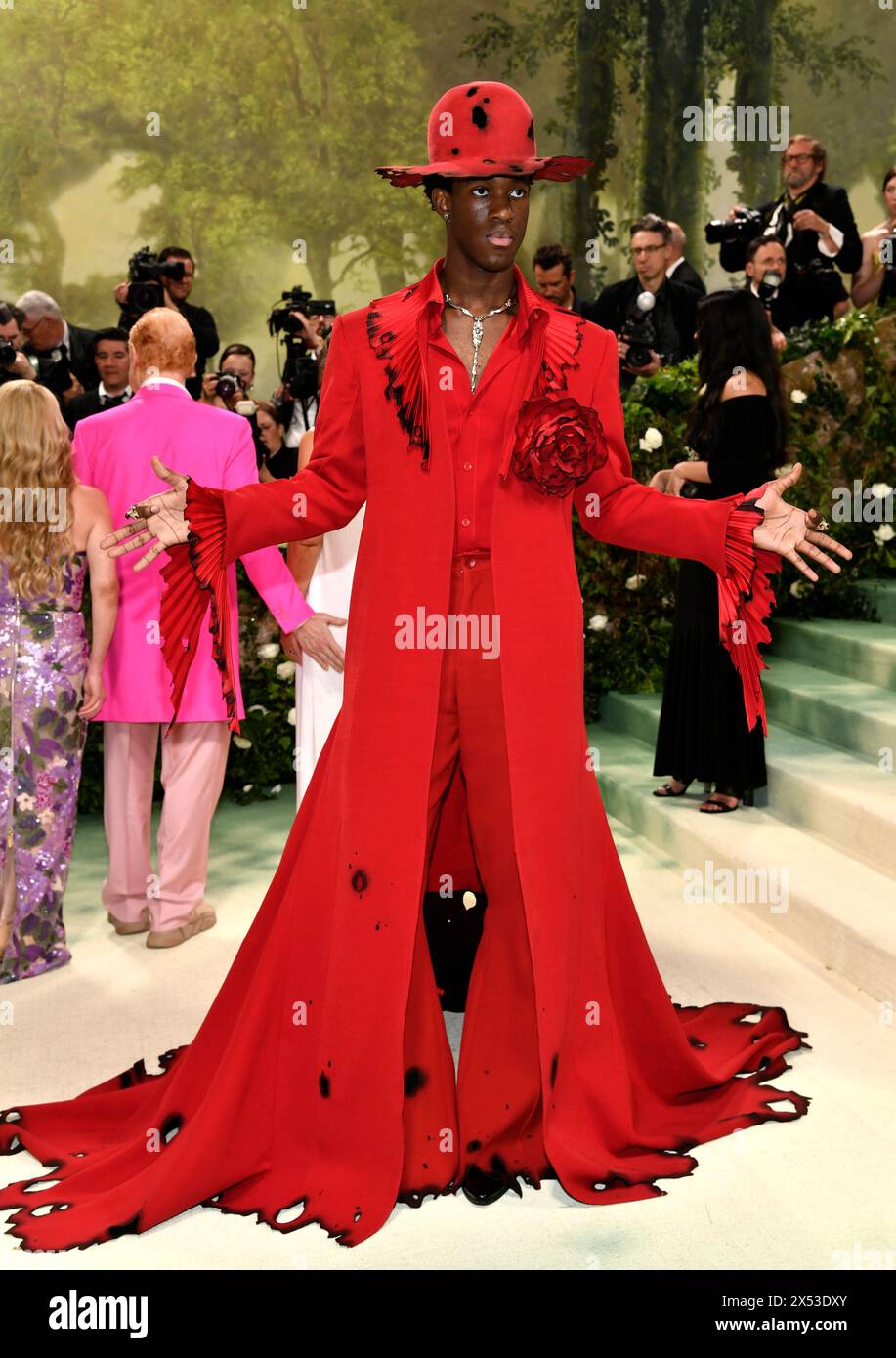 Wisdom Kaye attends The Metropolitan Museum of Art's Costume Institute ...