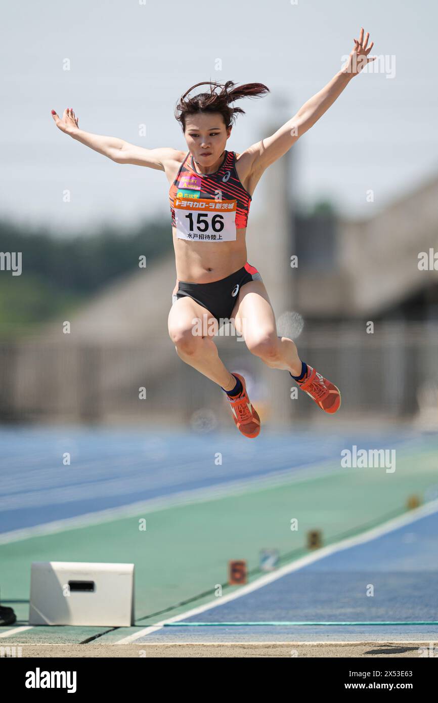 Ibaraki, Japan. 5th May, 2024. Akira Kobayashi Athletics : 2024 Mito ...