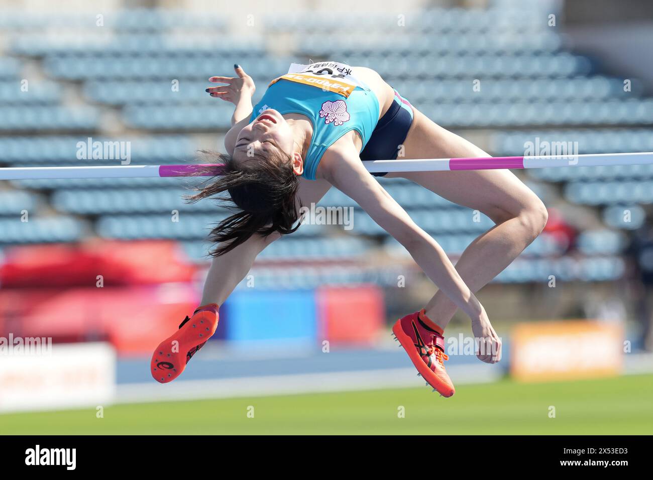 Ibaraki, Japan. 5th May, 2024. Sumika Yaegashi Athletics : 2024 Mito ...