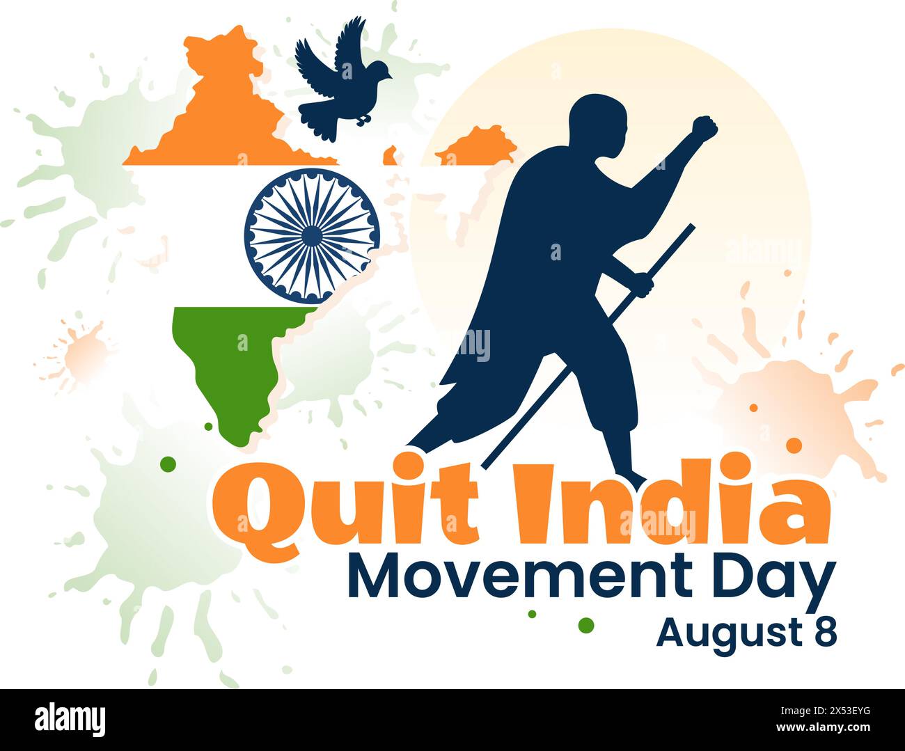 Quit india movement hi-res stock photography and images - Alamy