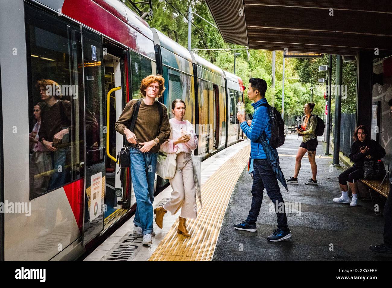 Sydney Light Rail Network Stock Photo - Alamy