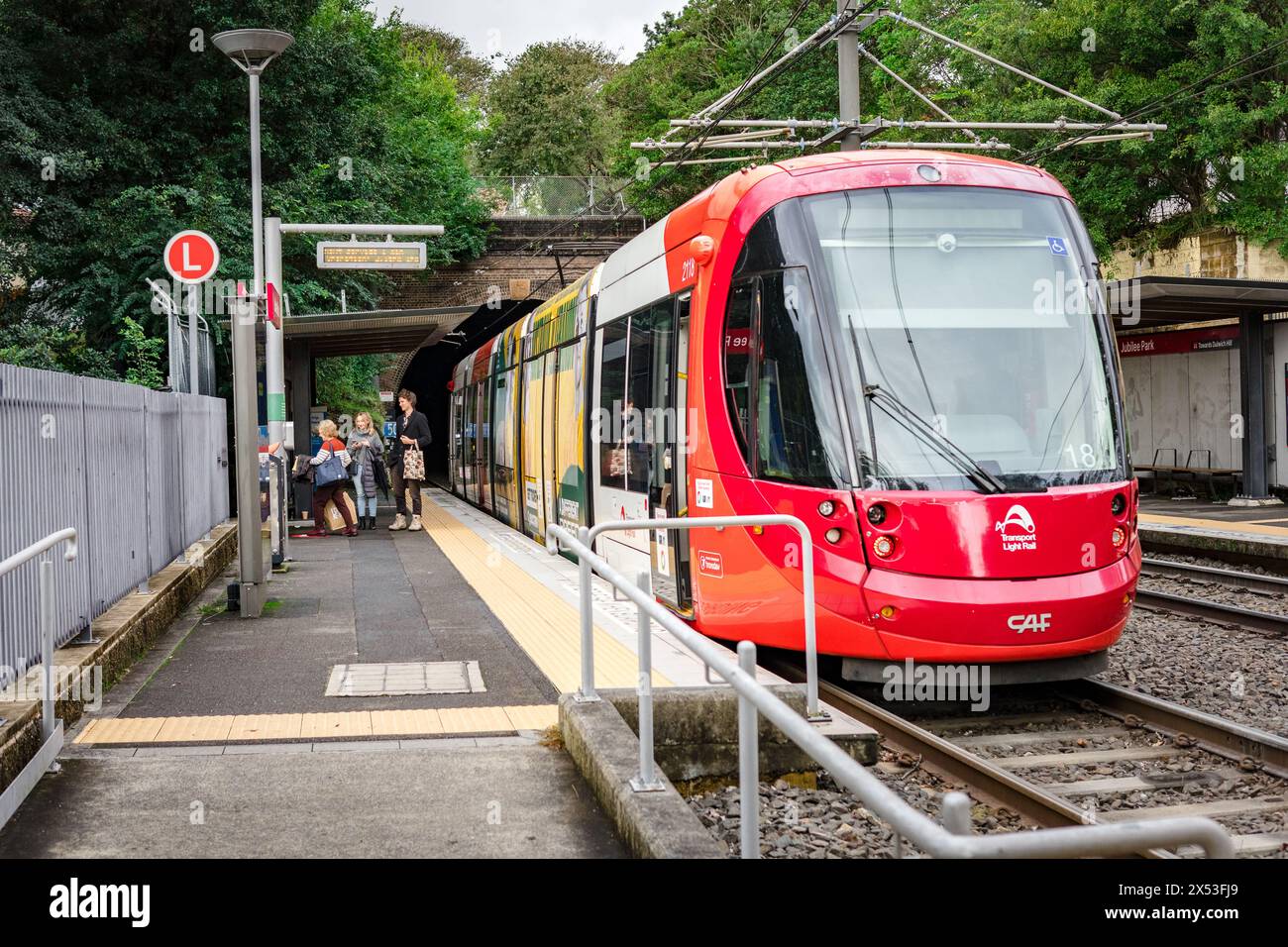 Sydney Light Rail Network Stock Photo - Alamy
