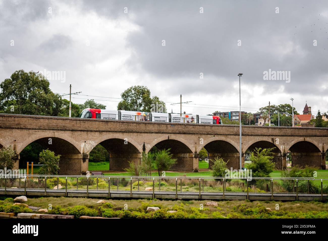 Sydney Light Rail Network Stock Photo - Alamy