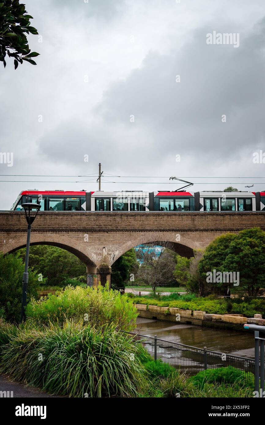 Sydney Light Rail Network Stock Photo - Alamy