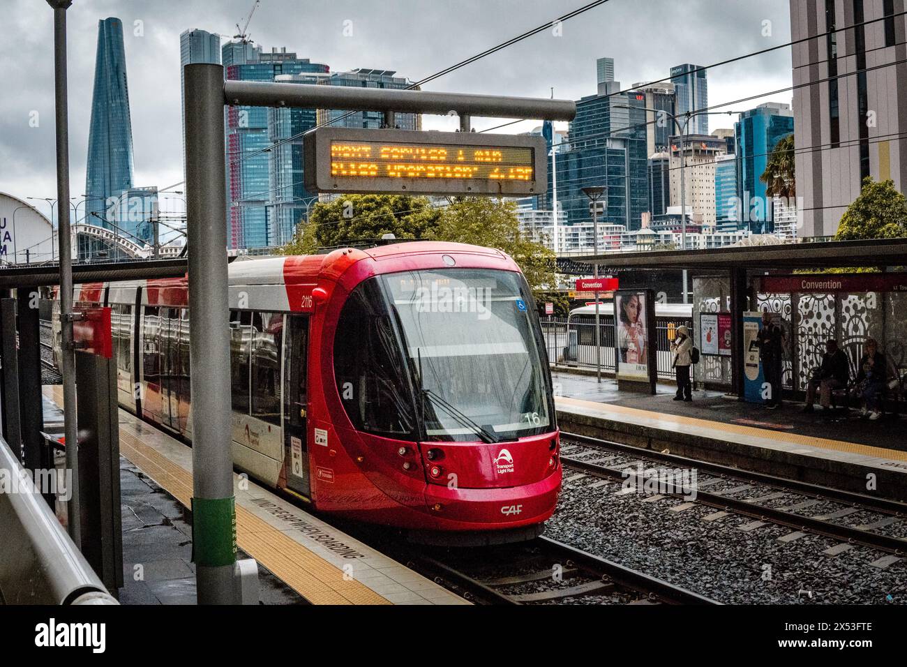 Sydney Light Rail Network Stock Photo - Alamy