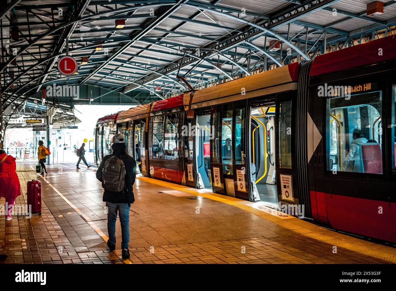 Sydney Light Rail Network Stock Photo - Alamy